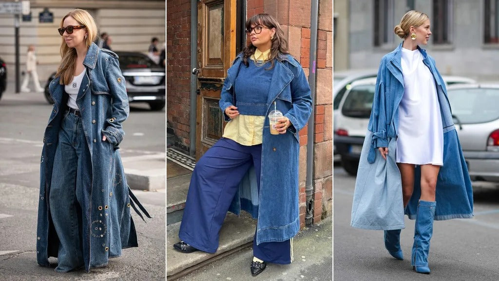 Denim Trench Coats Are A Fresh Take On The Classic Outerwear – WELENY